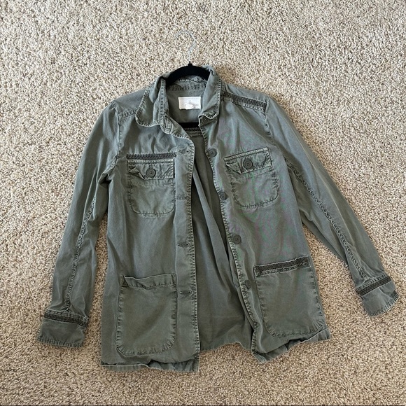 Caslon | Jackets & Coats | Caslon Military Jacket | Poshmark